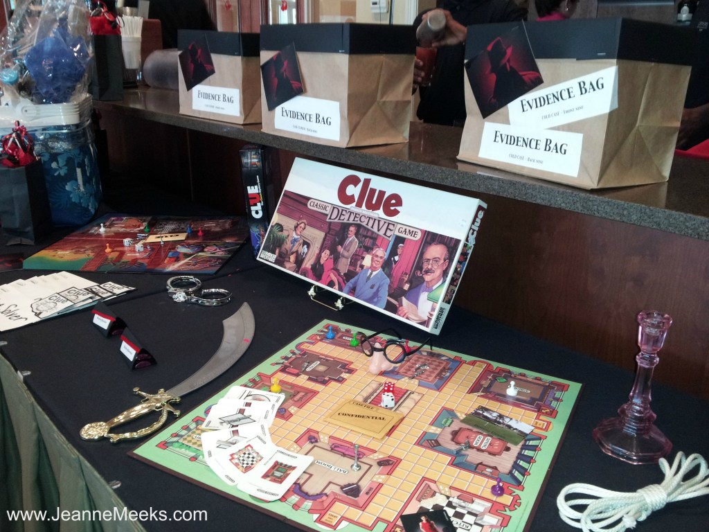 Clue Mystery Event – Jeanne Meeks ~ Fiction Author